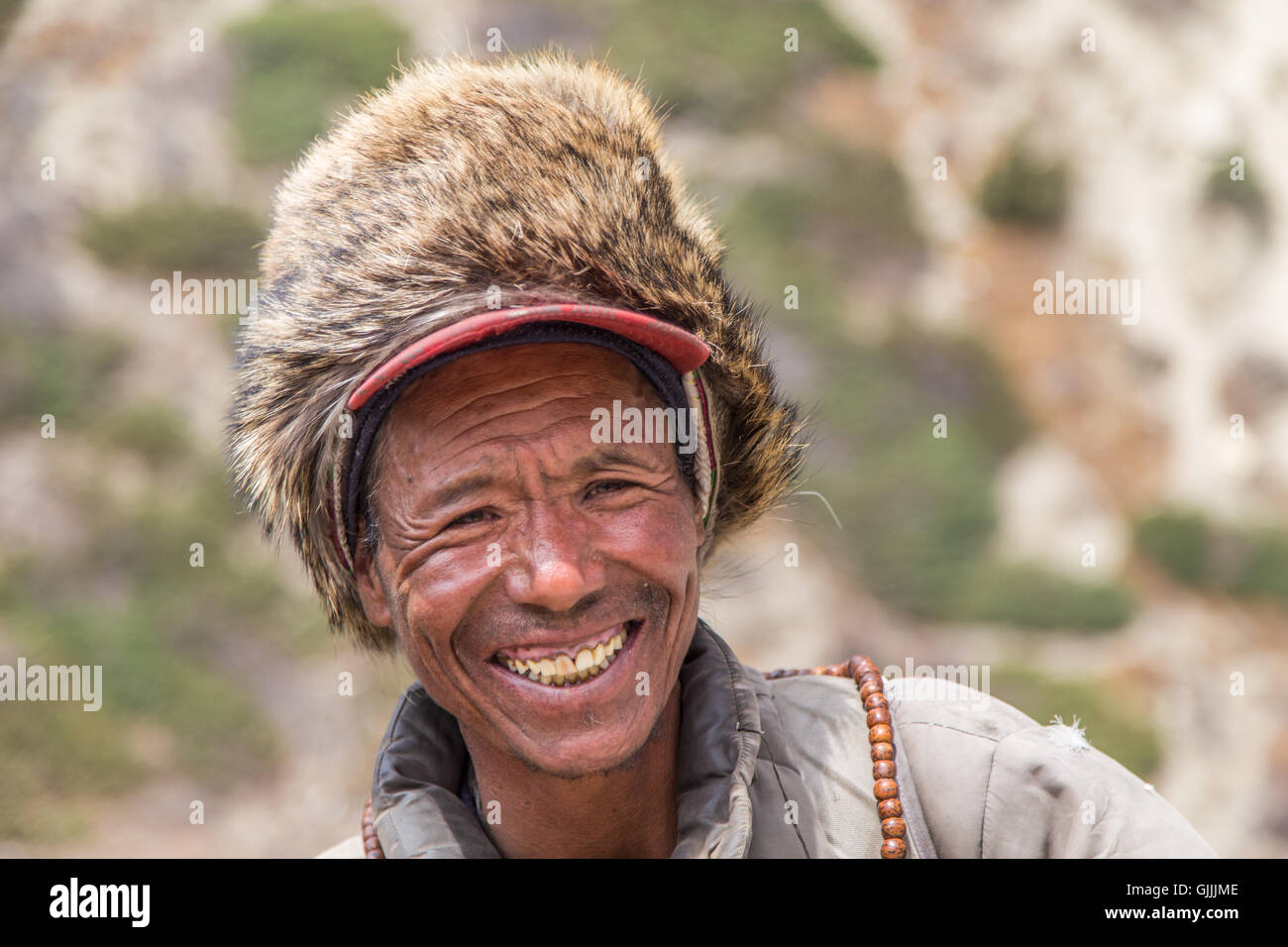 Himalayan smile hi-res stock photography and images - Alamy