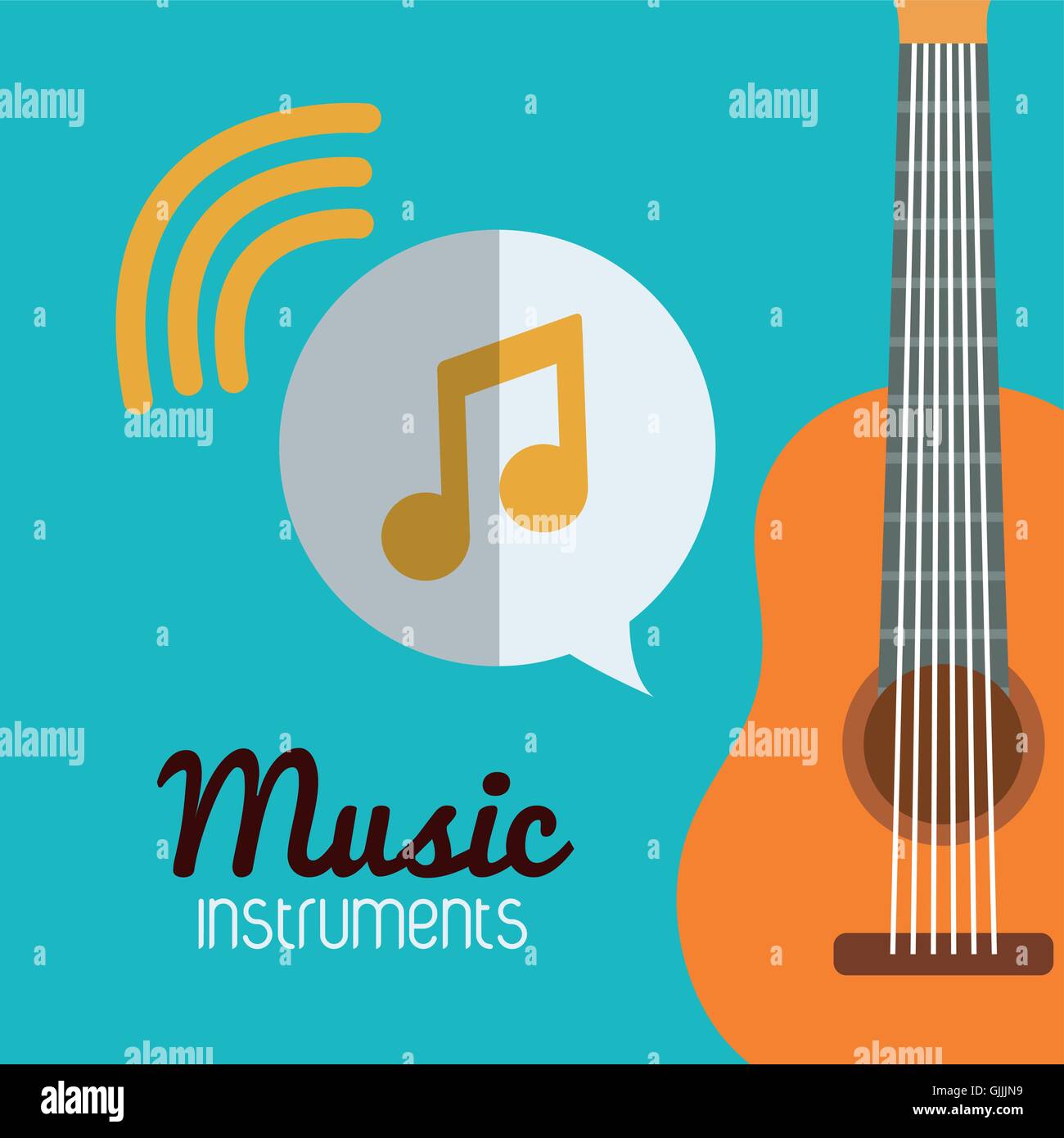 guitar music sound instrument Stock Vector Image & Art - Alamy