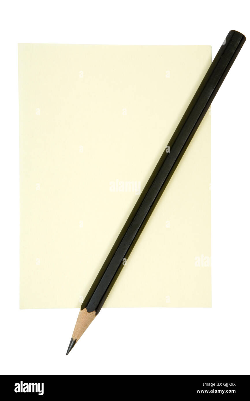 note memo slip Stock Photo - Alamy