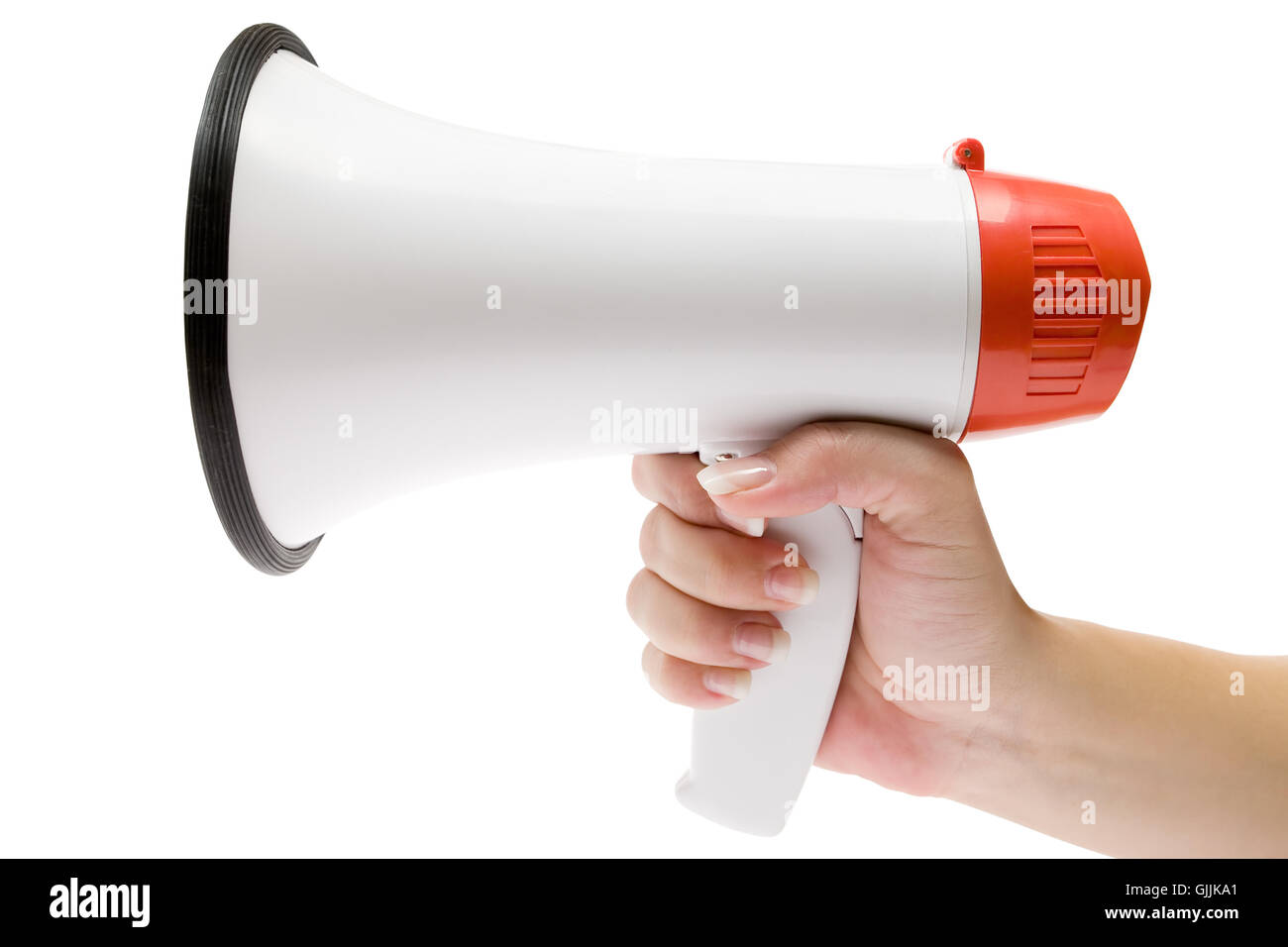 hand communication loud Stock Photo - Alamy