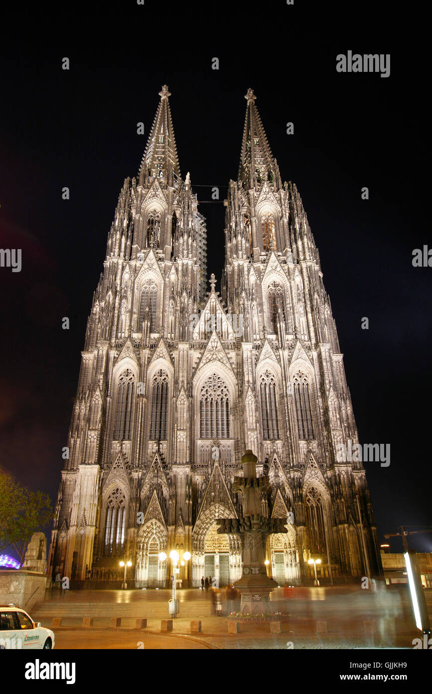 Historical church cologne cathedral steeple hi-res stock photography ...