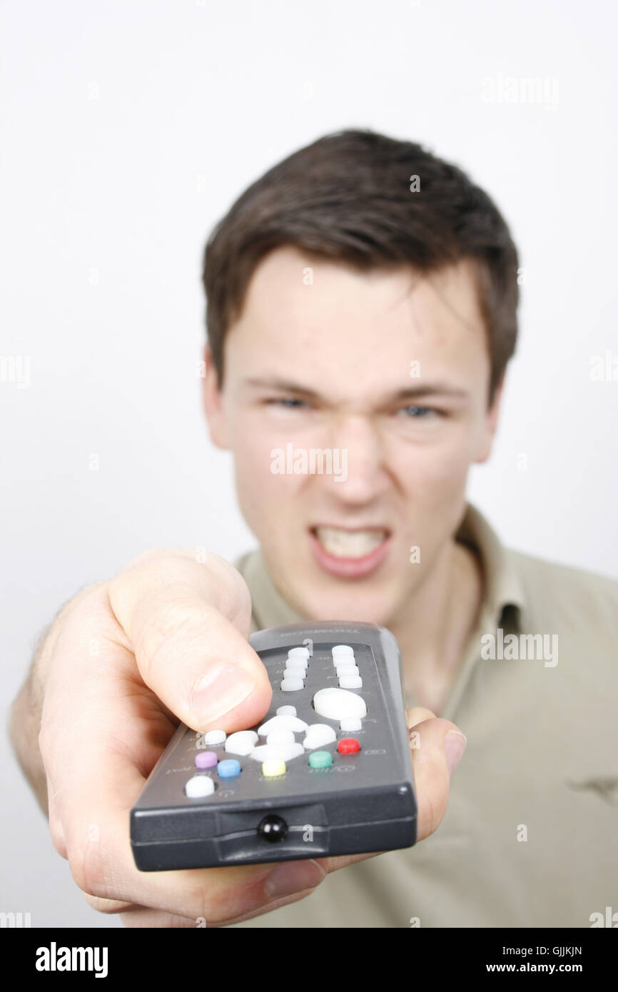 earnest communication media teeth Stock Photo - Alamy