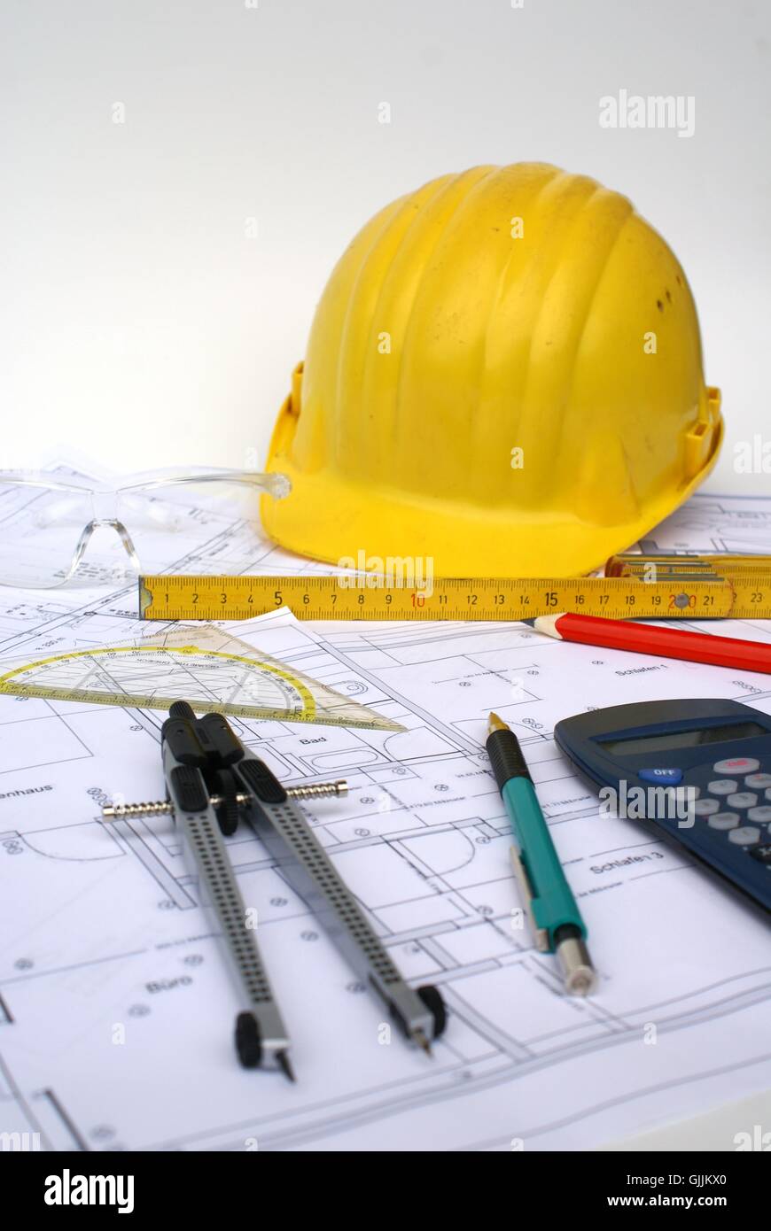 house building plan Stock Photo - Alamy