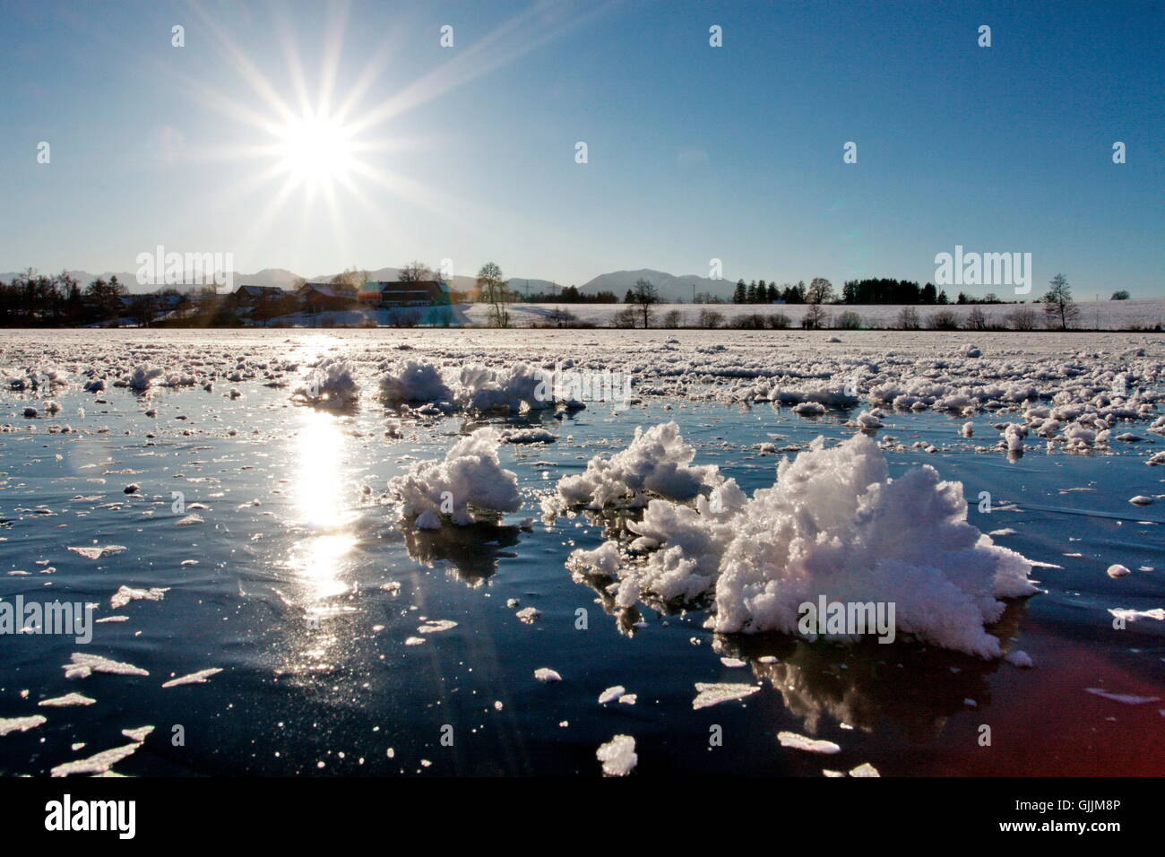 Snow land art nature sculpture hi-res stock photography and images - Alamy