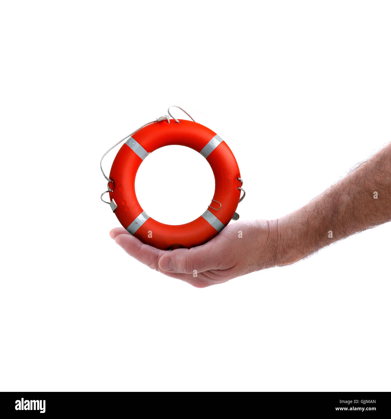Hand lifebuoy support assistance hi-res stock photography and images ...