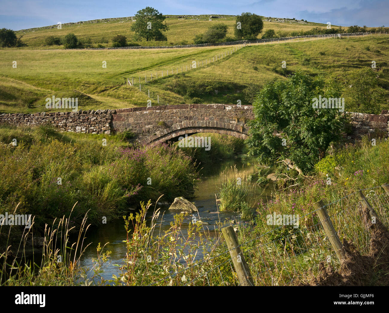 Smardale Bridge over Scandal Beck, East Cumbria, England Stock Photo ...
