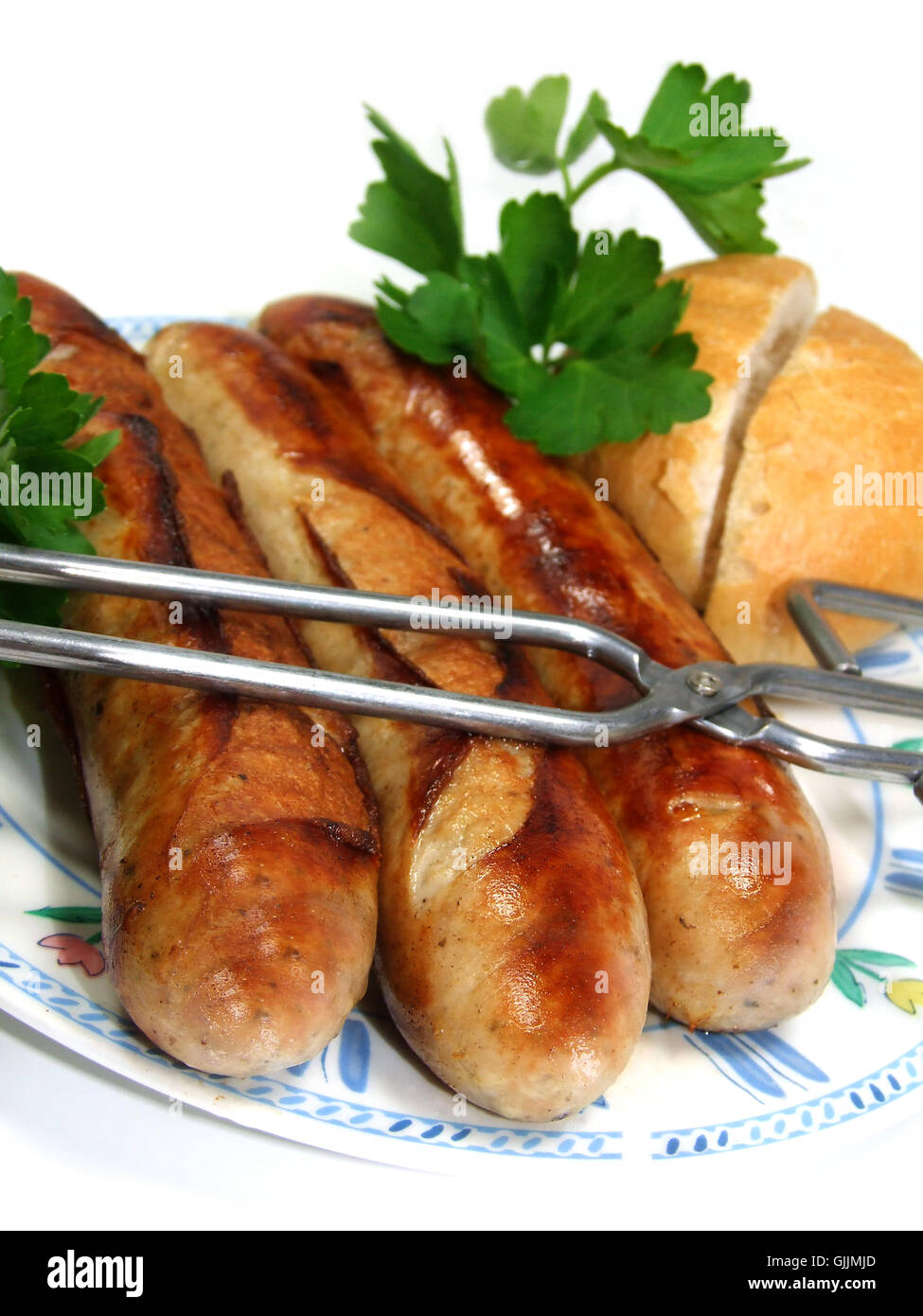 sausage grill barbecue Stock Photo - Alamy