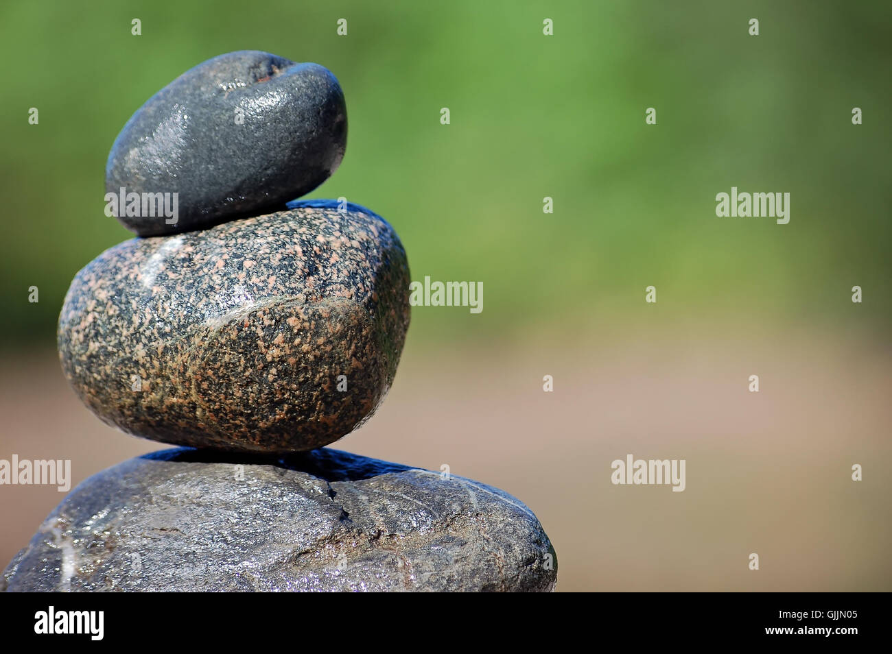 stone rock concentration Stock Photo - Alamy