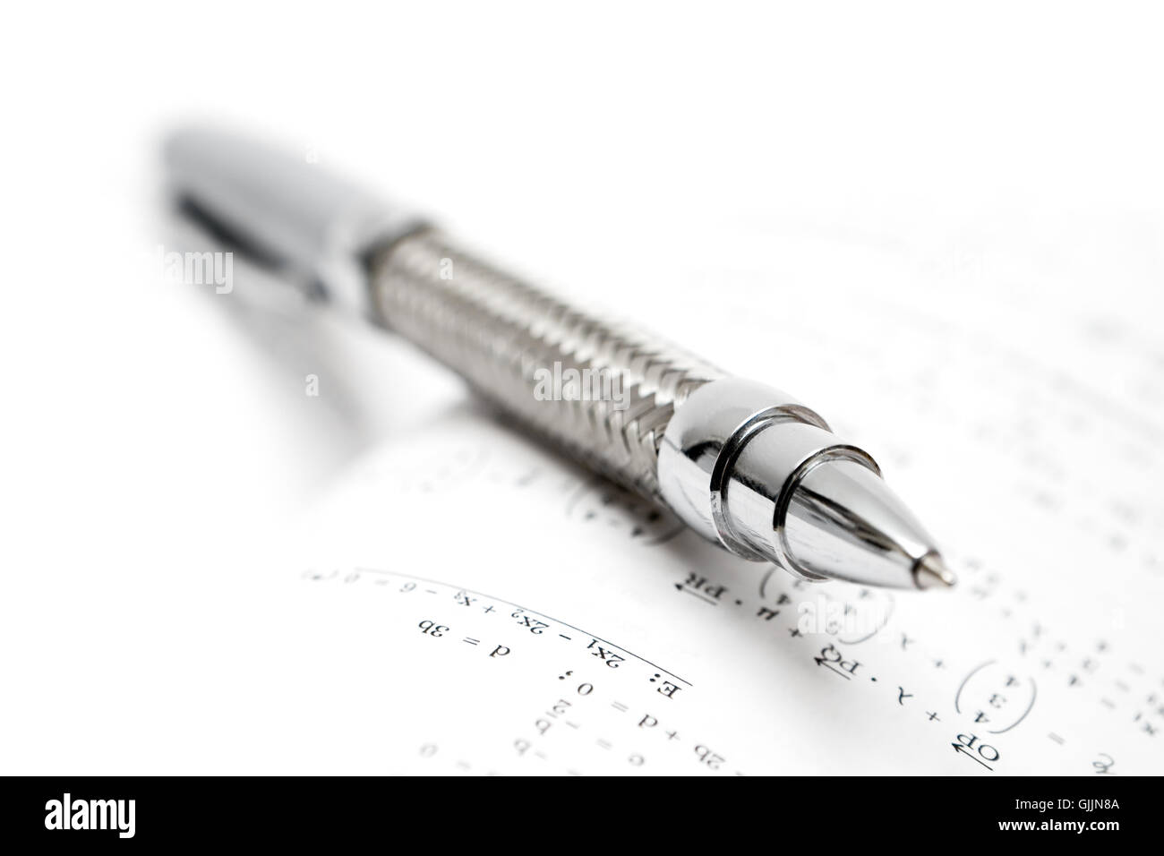 education learn ball pen Stock Photo - Alamy