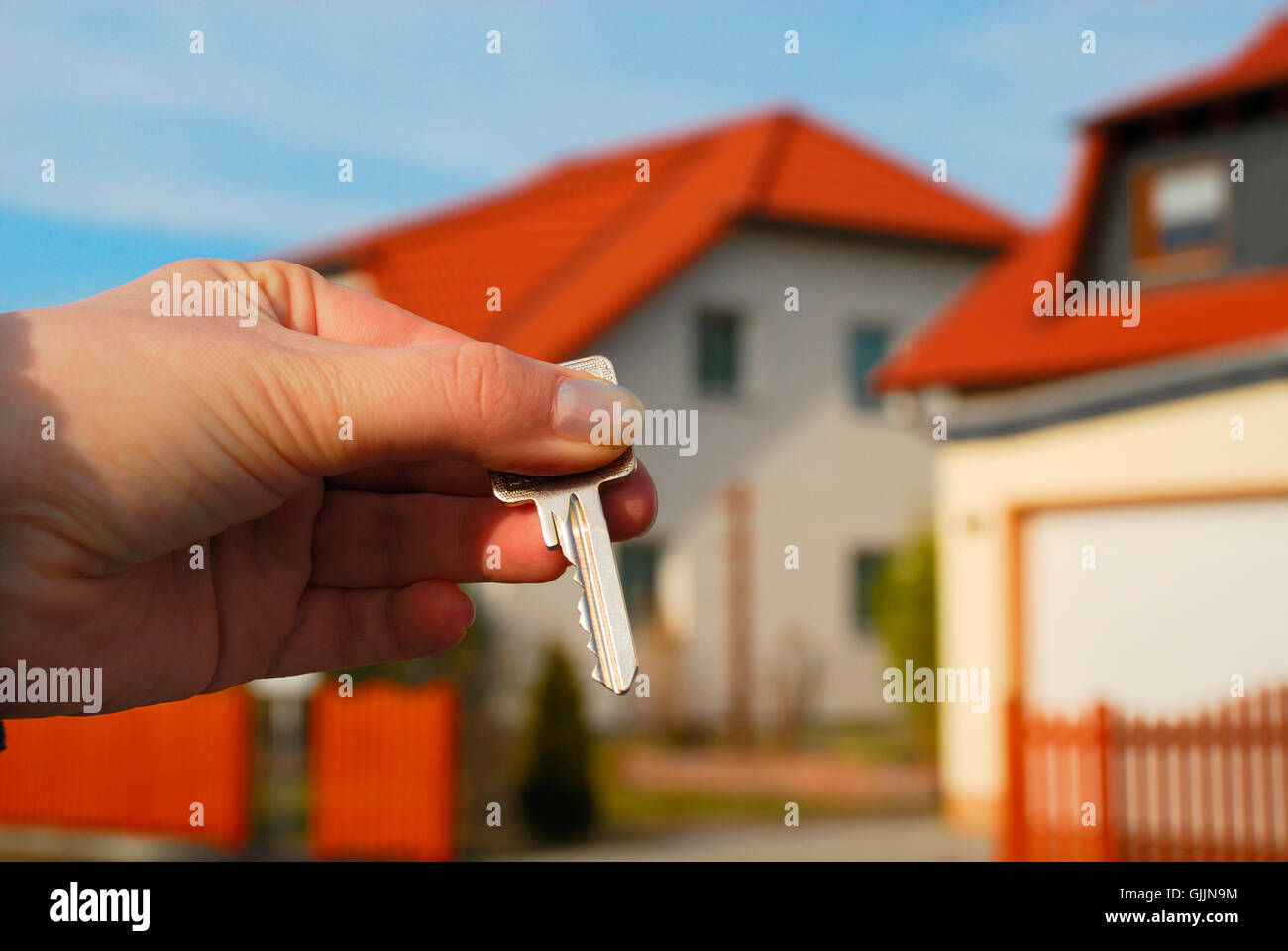 house building committal Stock Photo - Alamy