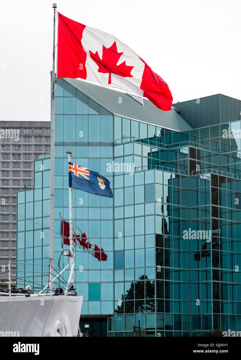 Two Flags in Halifax Stock Photo - Alamy