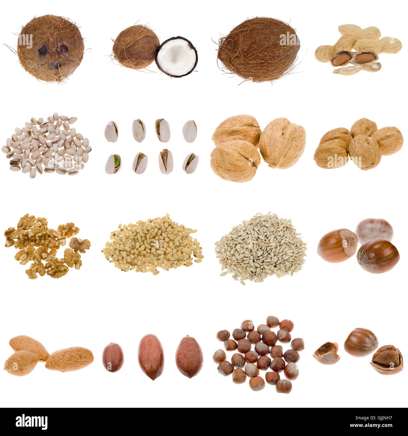 Collection of nuts hi-res stock photography and images - Alamy