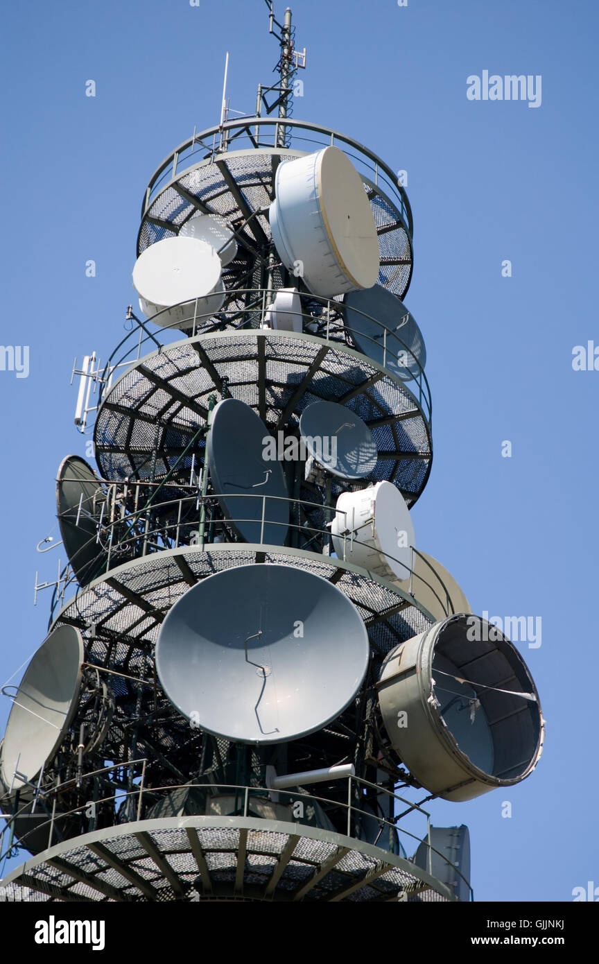 Satellite Tower High Resolution Stock Photography and Images - Alamy