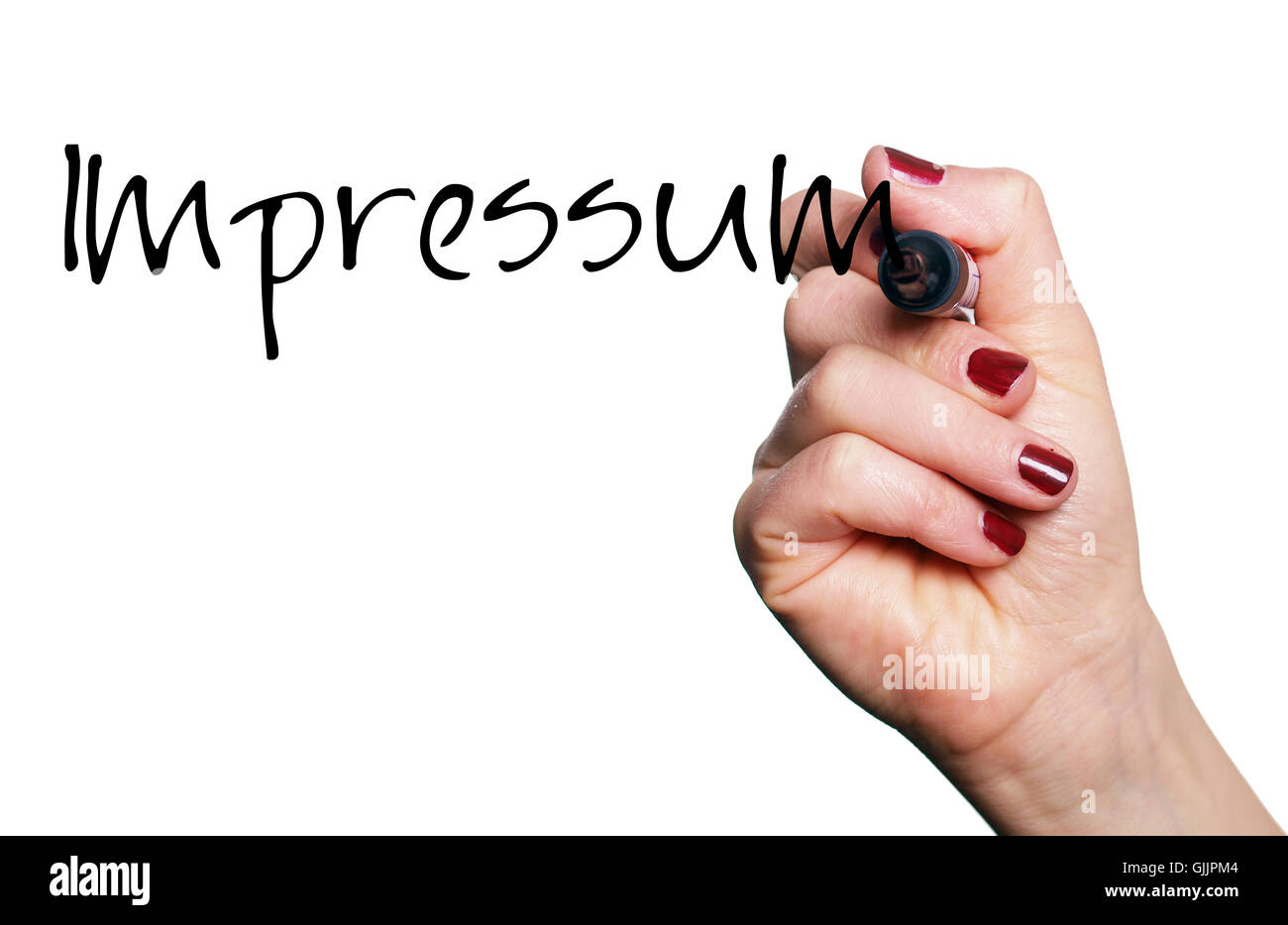 Hand writing font hi-res stock photography and images - Alamy