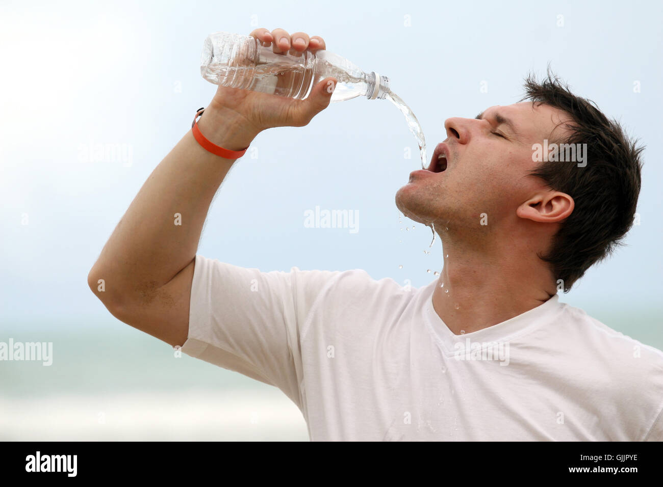 man drinking water Stock Photo - Alamy man drinking water Stock Photo - Alamy
