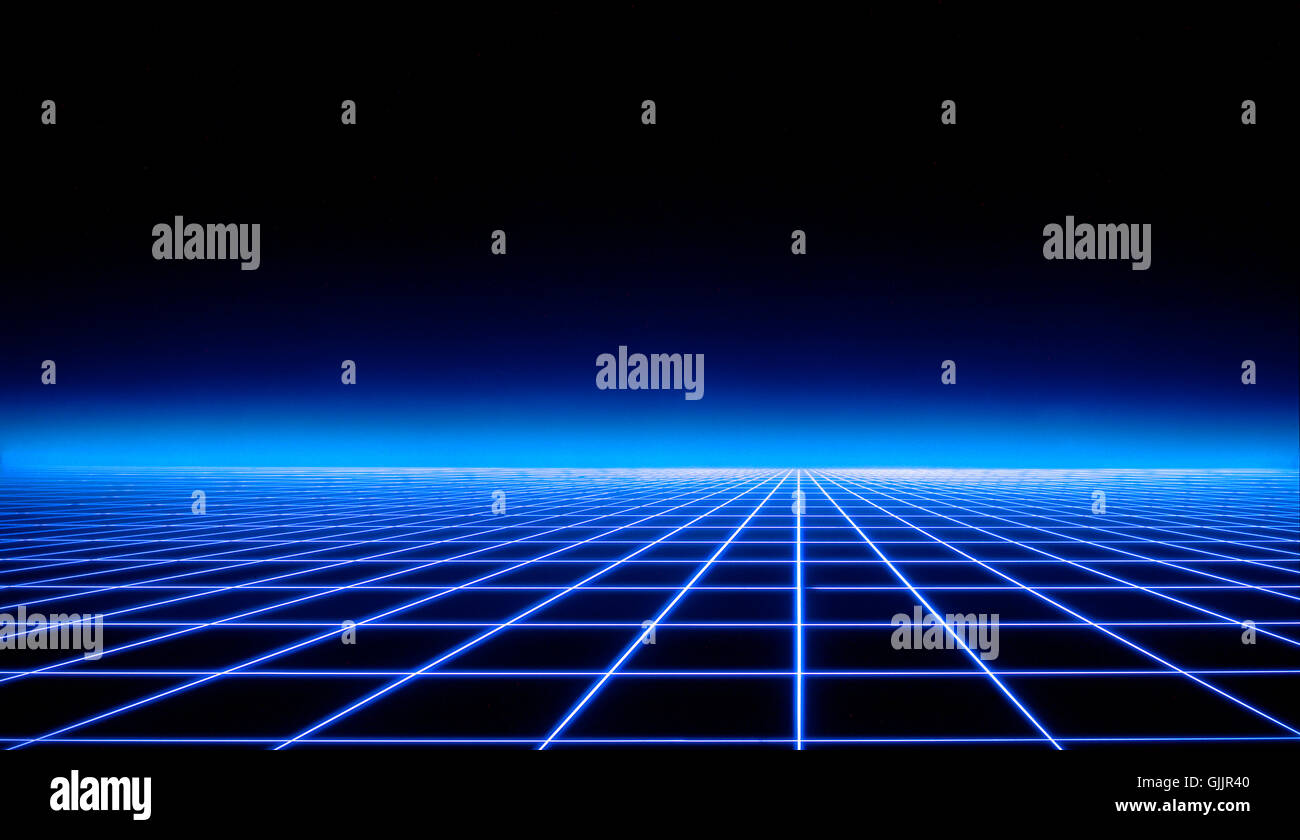 blue light power,graphically Stock Photo - Alamy