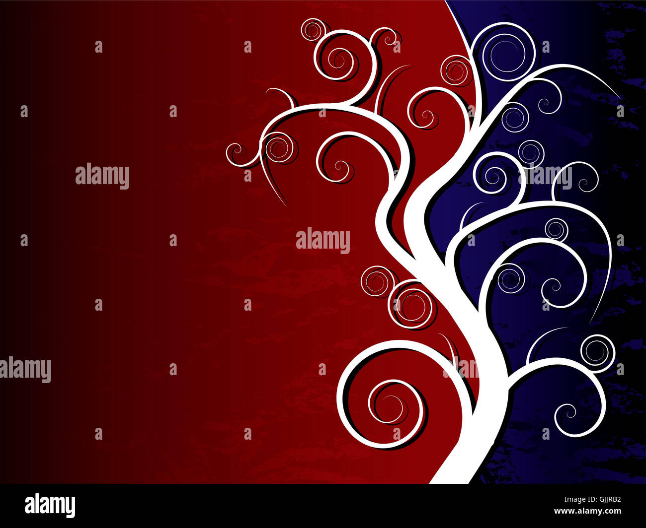 graphic flower plant Stock Photo - Alamy