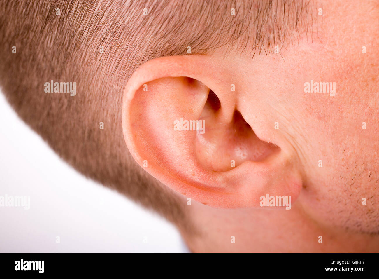 ear - listening Stock Photo - Alamy