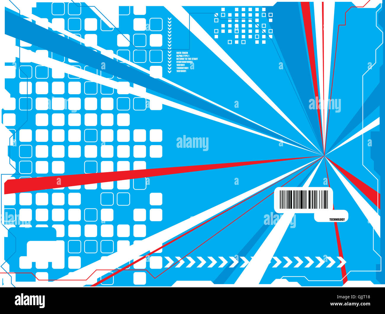 blue future illustration Stock Photo - Alamy