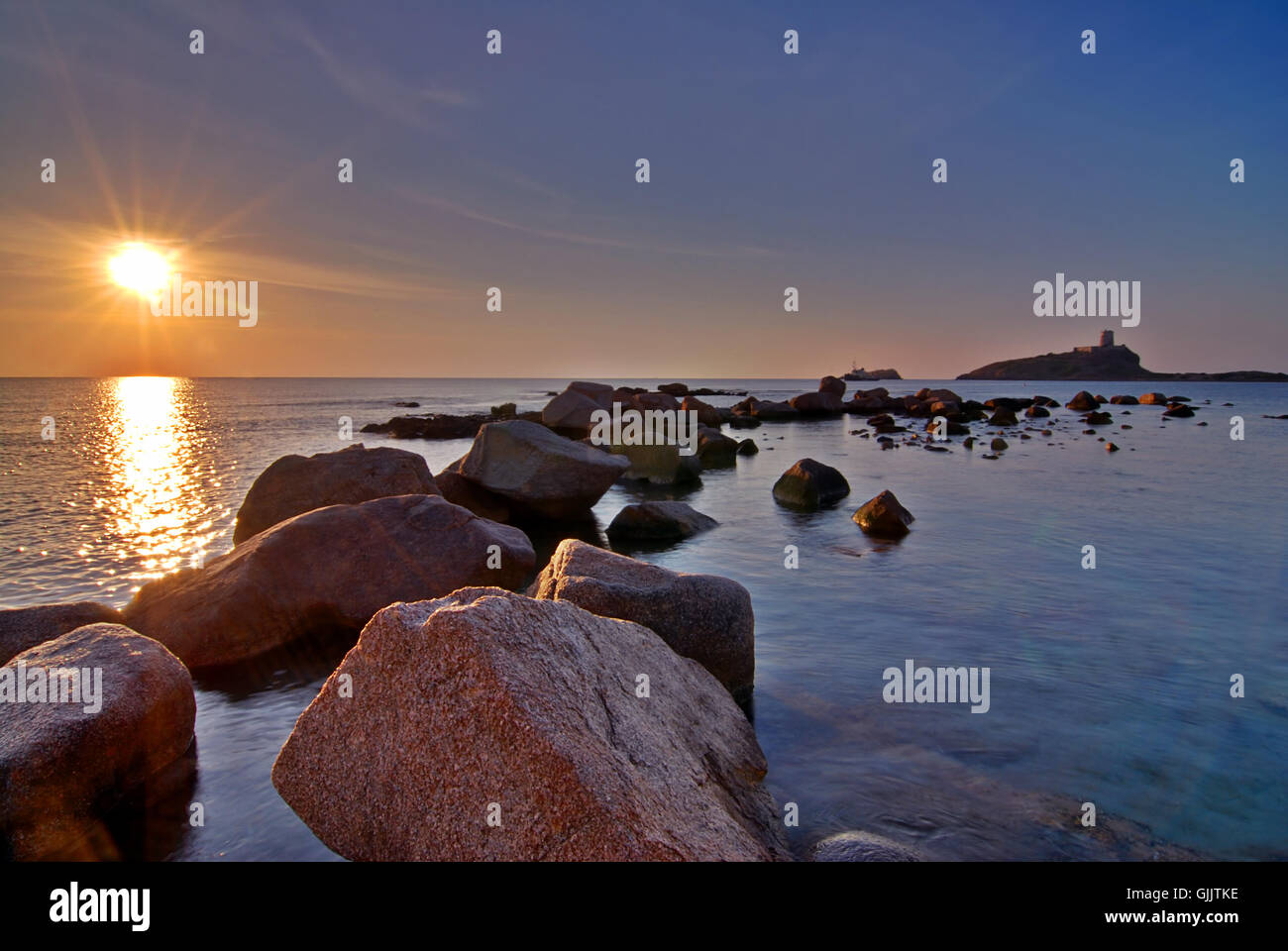 stone sunset sunrise Stock Photo - Alamy