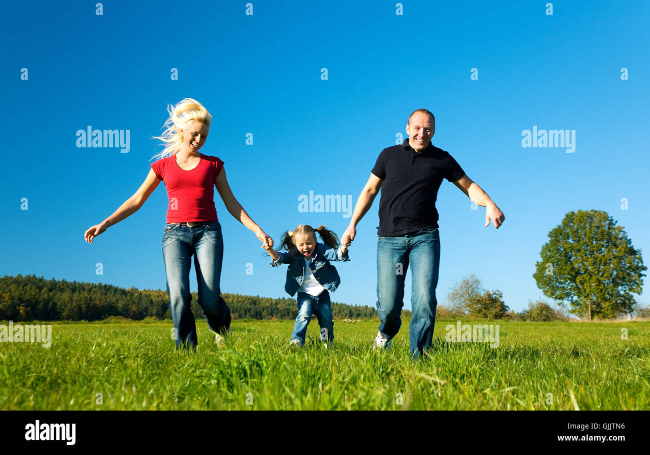 family with child Stock Photo - Alamy
