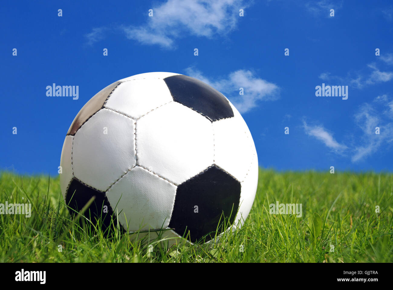 ball meadow football ground Stock Photo - Alamy
