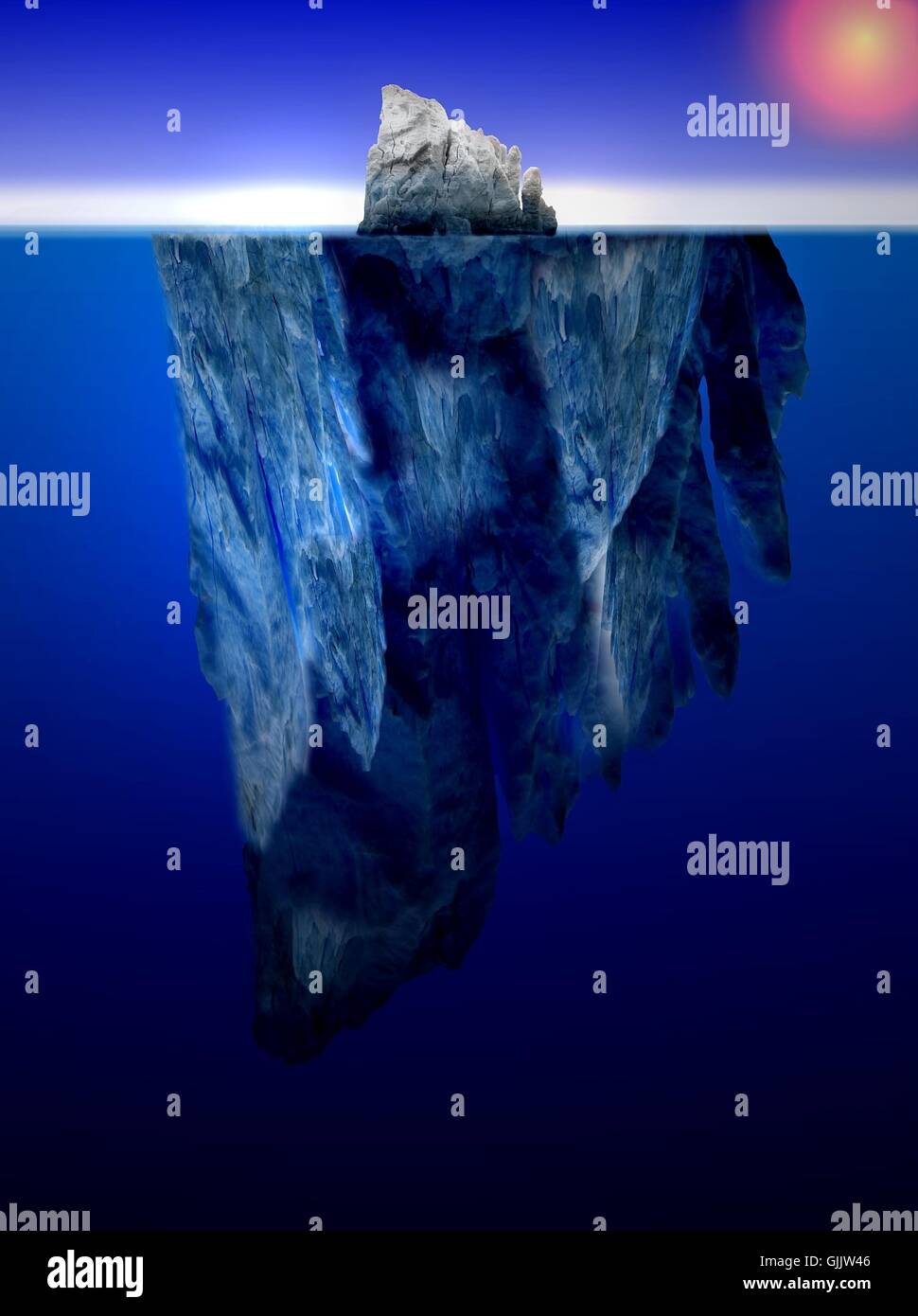 cold ice underwater Stock Photo - Alamy