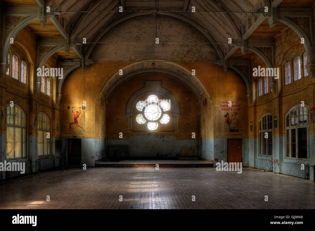 Gym old architecture hi-res stock photography and images - Alamy