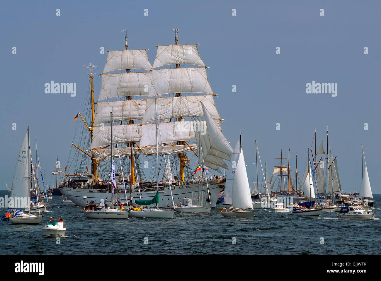 Different size yachts hi-res stock photography and images - Alamy