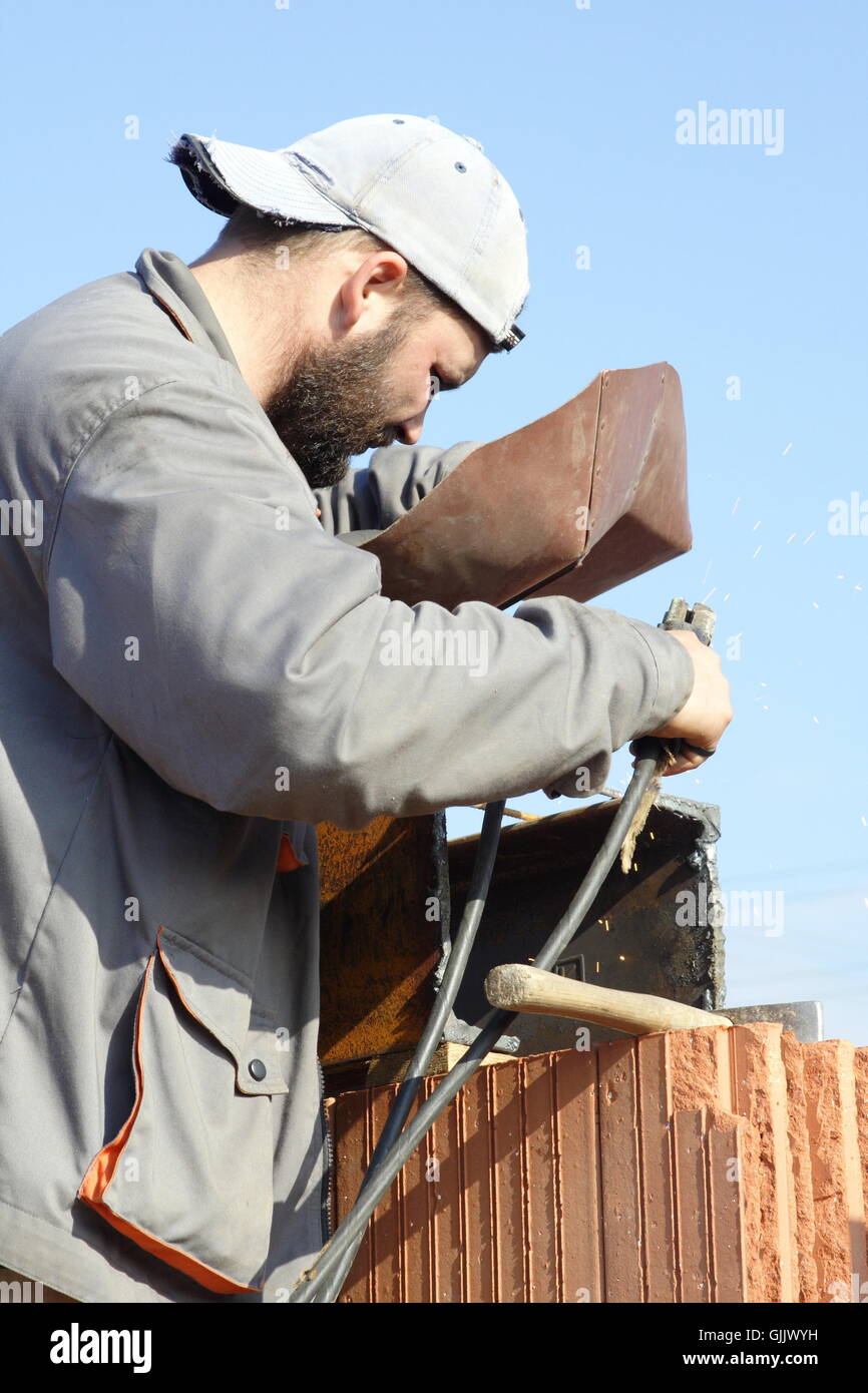 workers laborer worker Stock Photo - Alamy