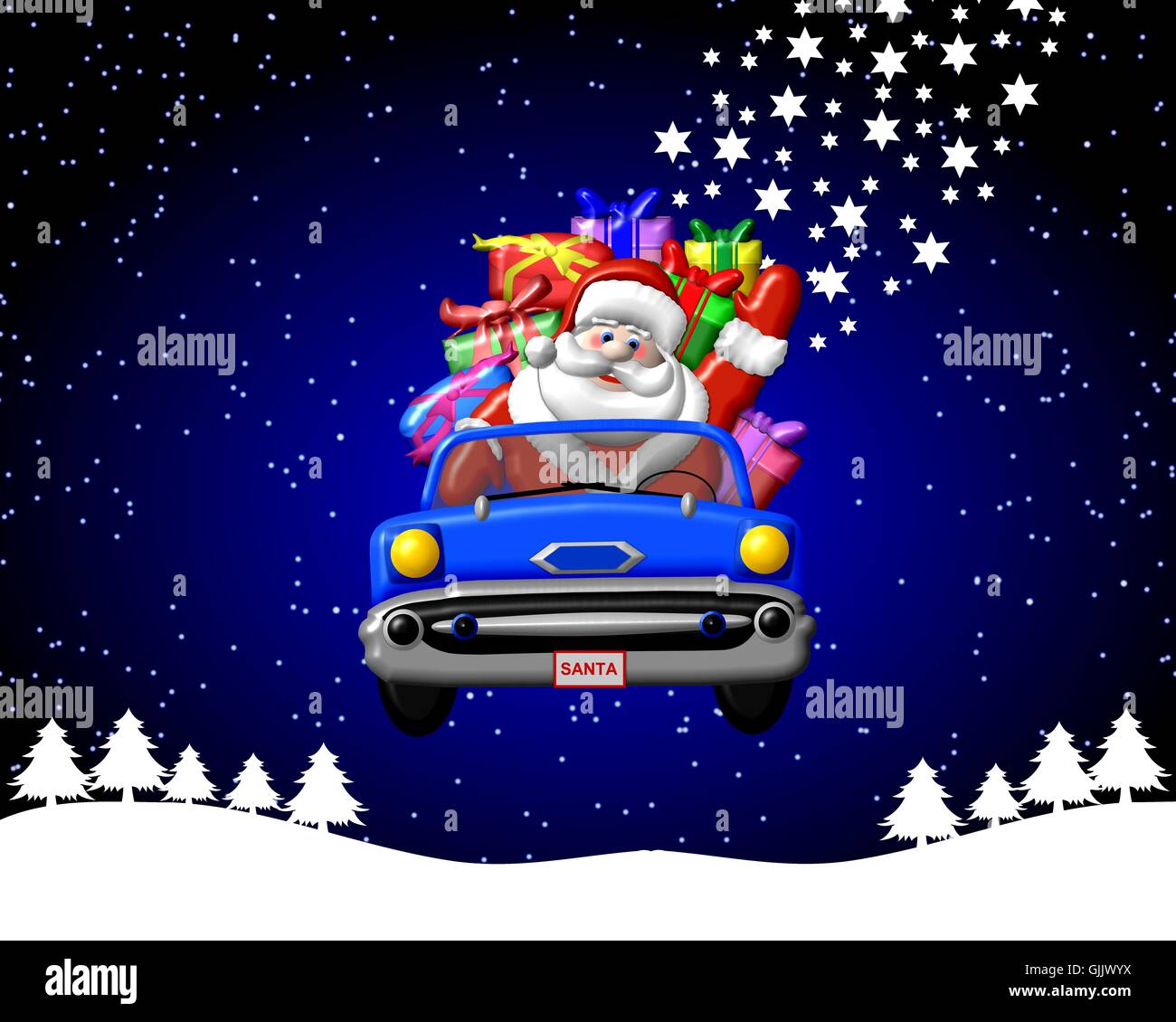 The coming of father christmas hi-res stock photography and images - Alamy