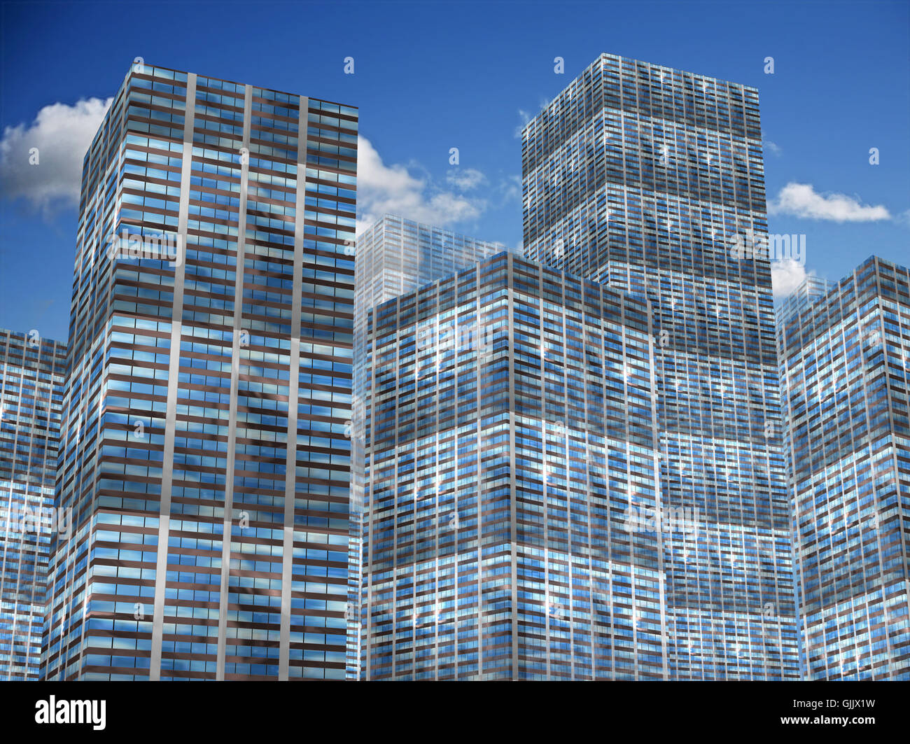 Skyscraper backdrop hi-res stock photography and images - Alamy