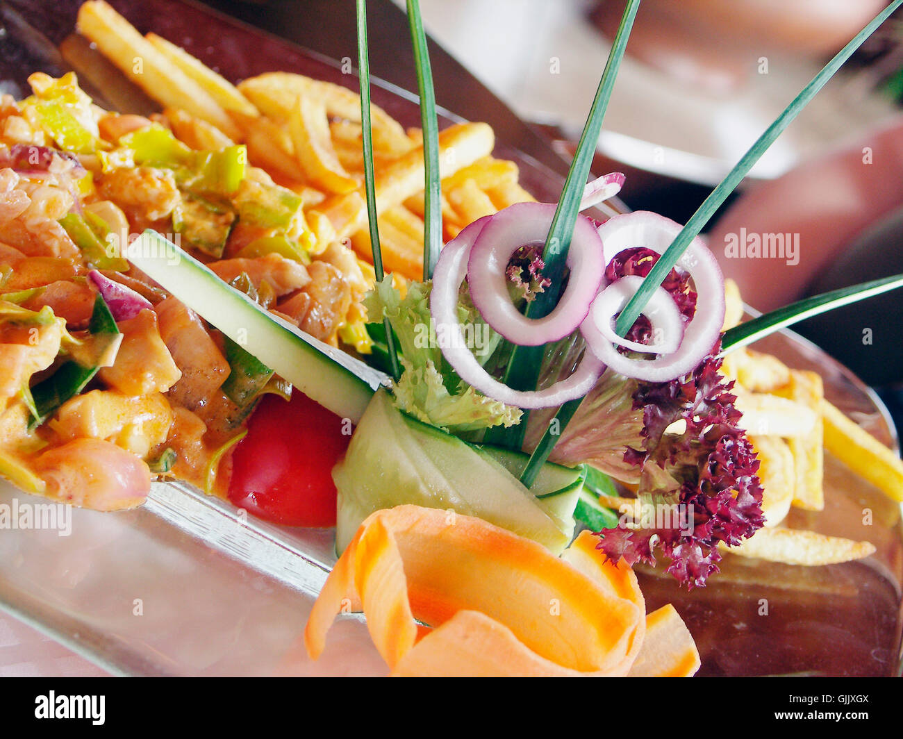 restaurant food aliment Stock Photo - Alamy