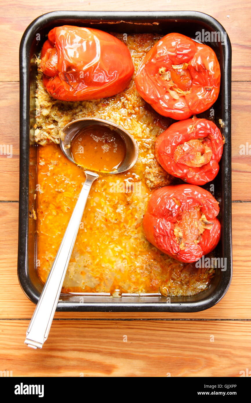 Peppers stuffed hi-res stock photography and images - Alamy
