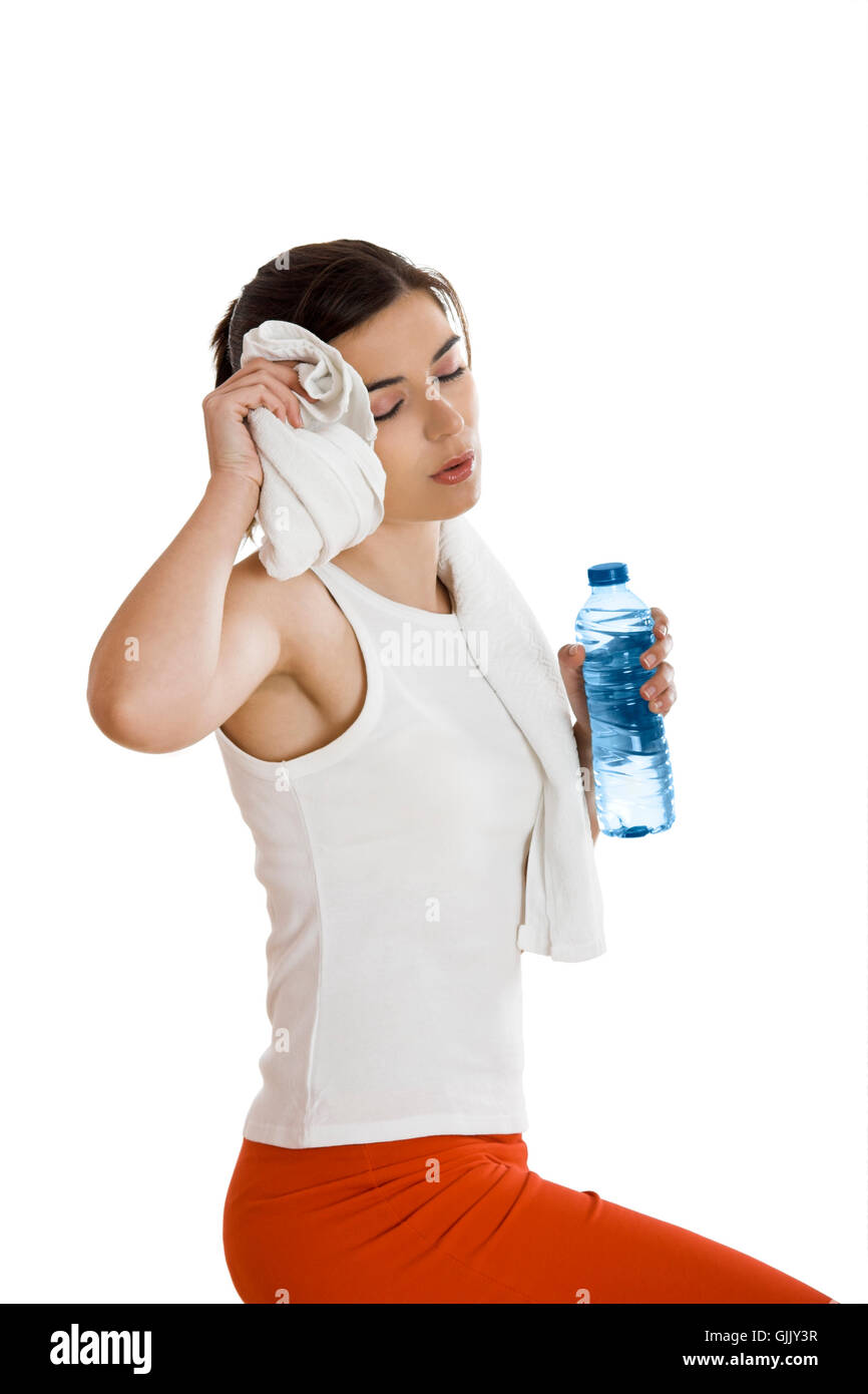 health female training Stock Photo - Alamy