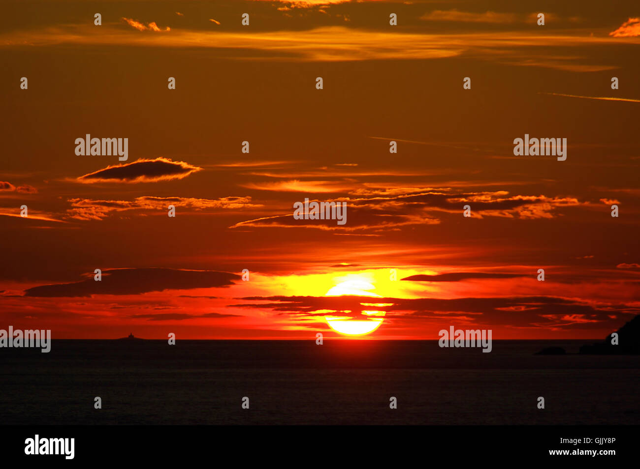 sunset sunrise twilight Stock Photo - Alamy