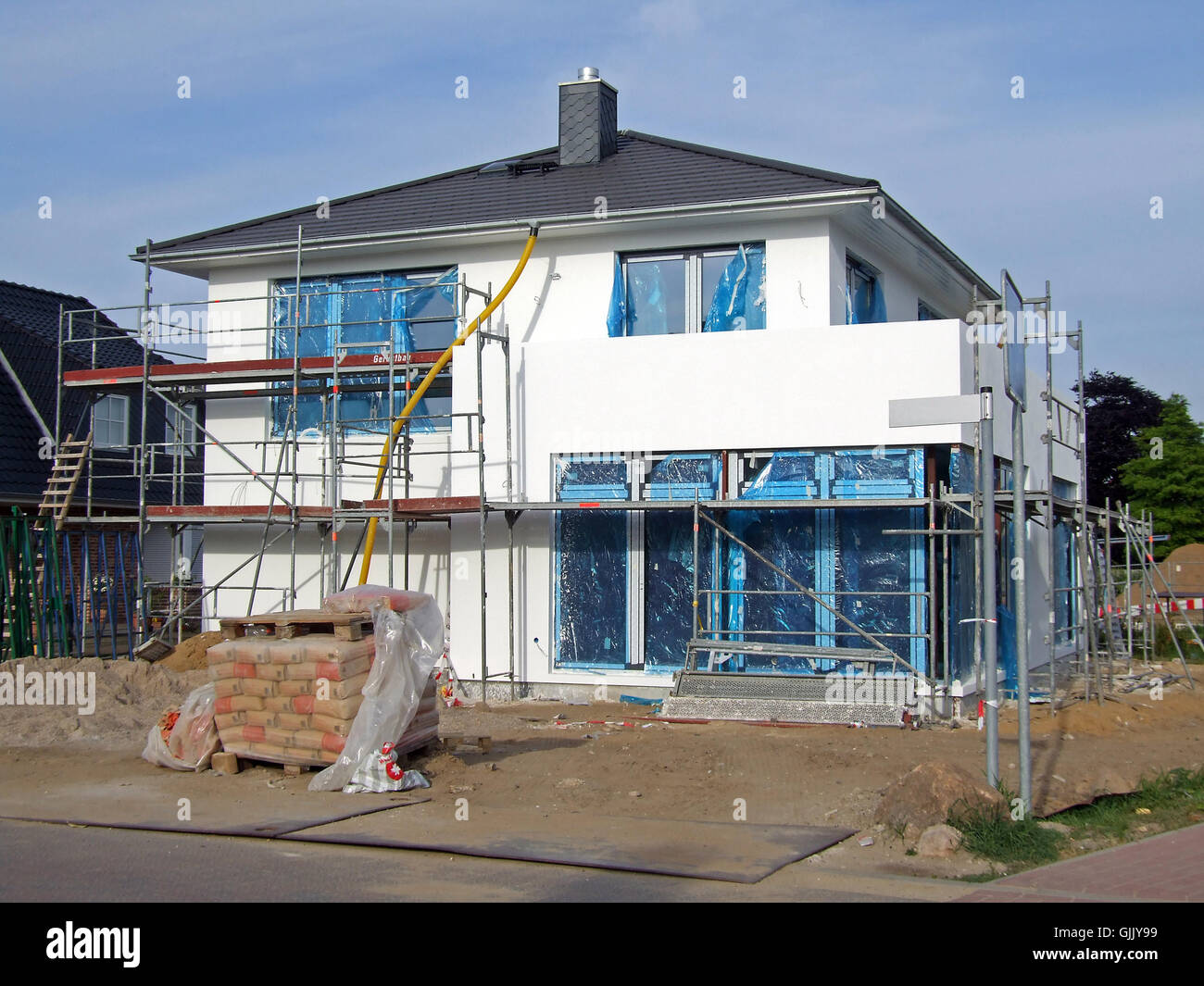 New Family House Build In Hi res Stock Photography And Images Alamy