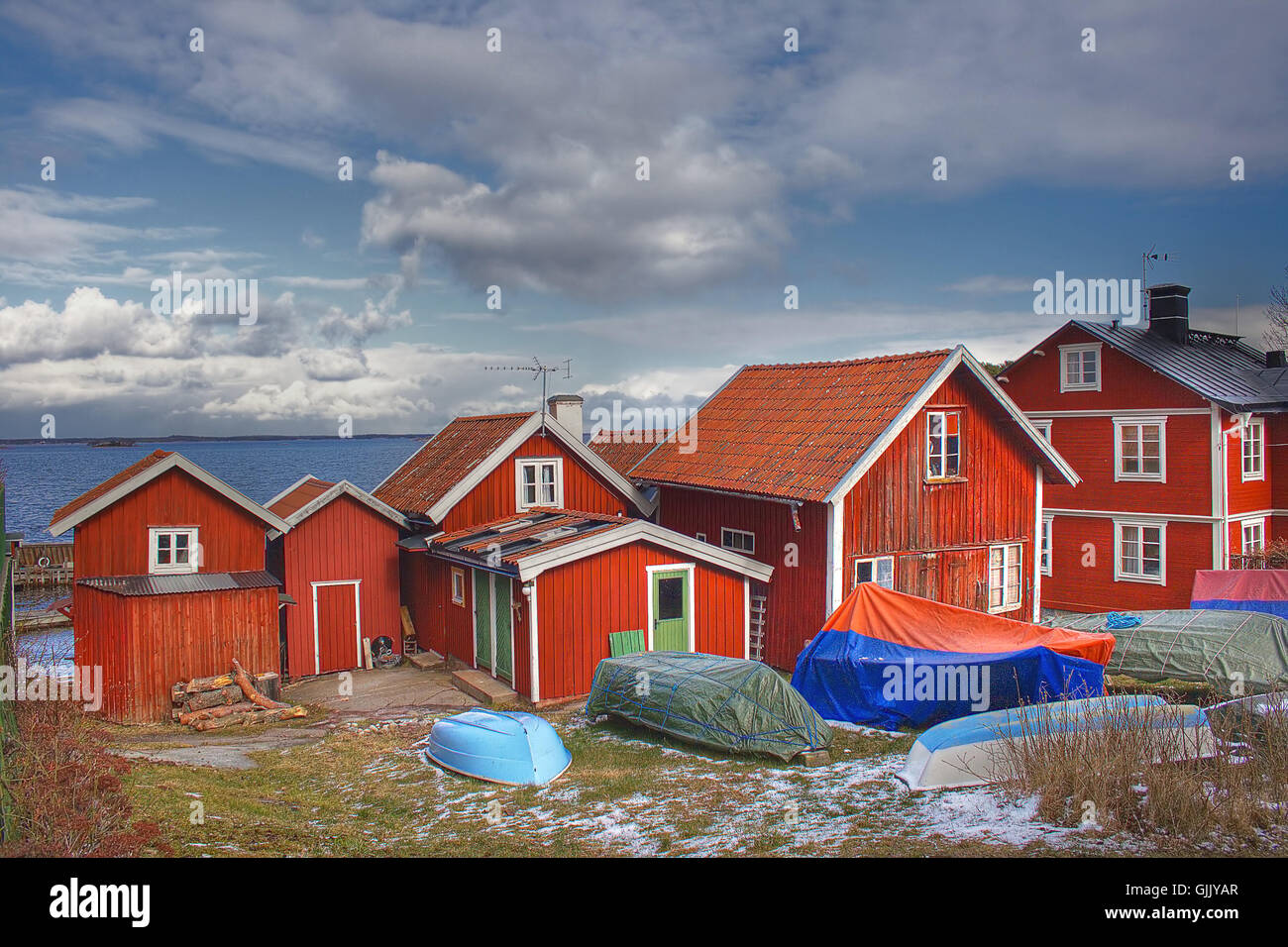 Sandhamn winter hi-res stock photography and images - Alamy