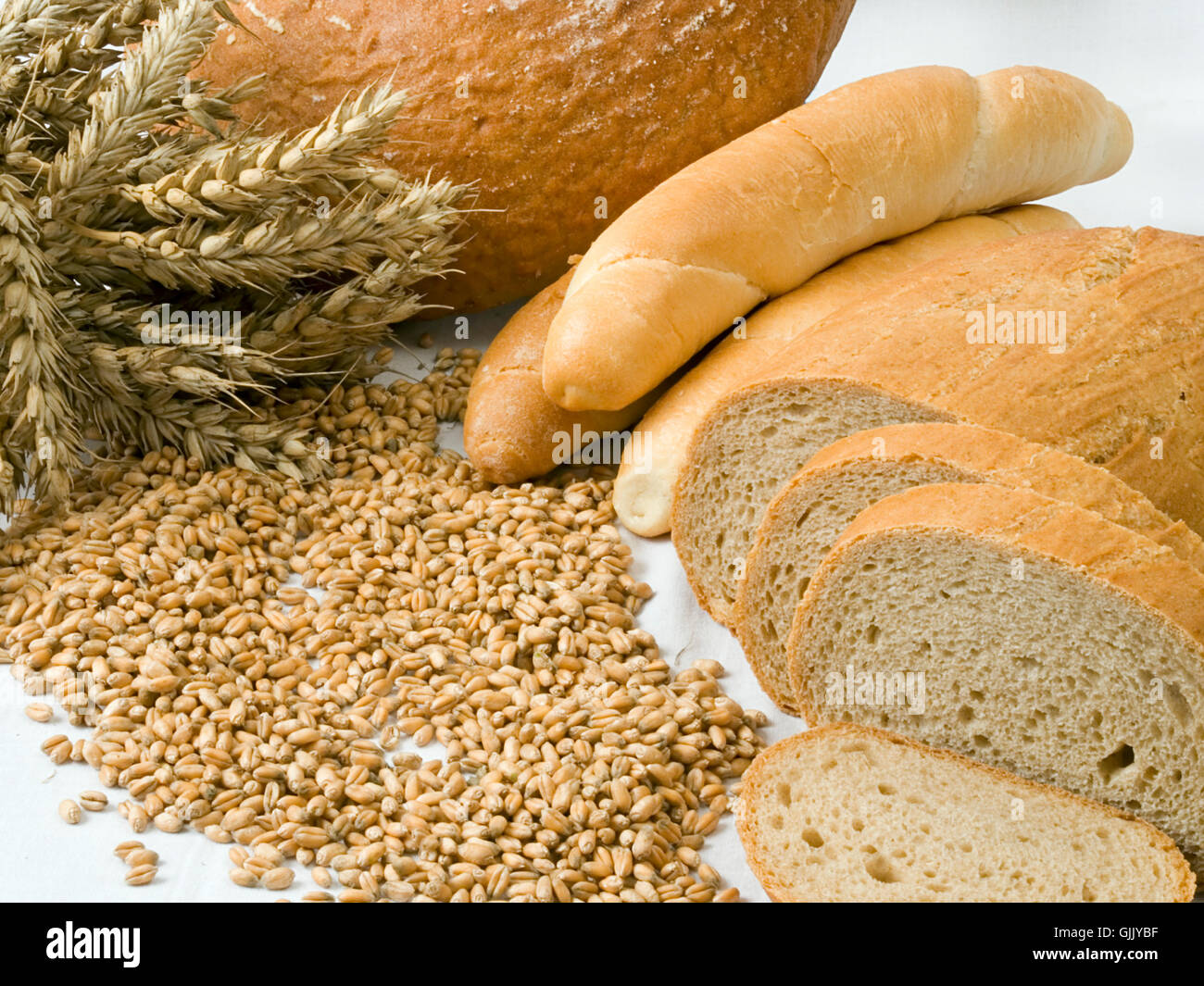 bread grain wheat Stock Photo - Alamy