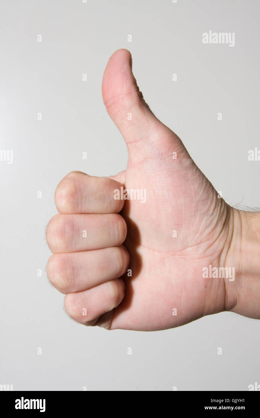 hand up on Stock Photo - Alamy