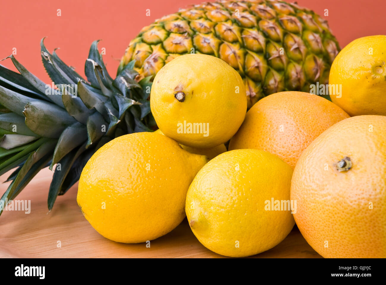 fruit diet pineapple Stock Photo - Alamy