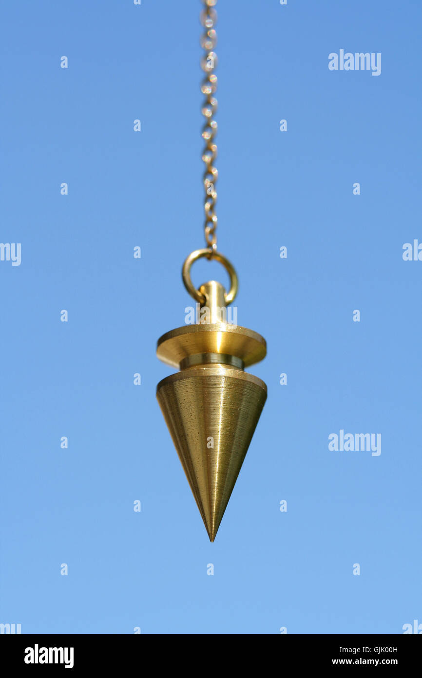 esoteric pendulum magic Stock Photo - Alamy