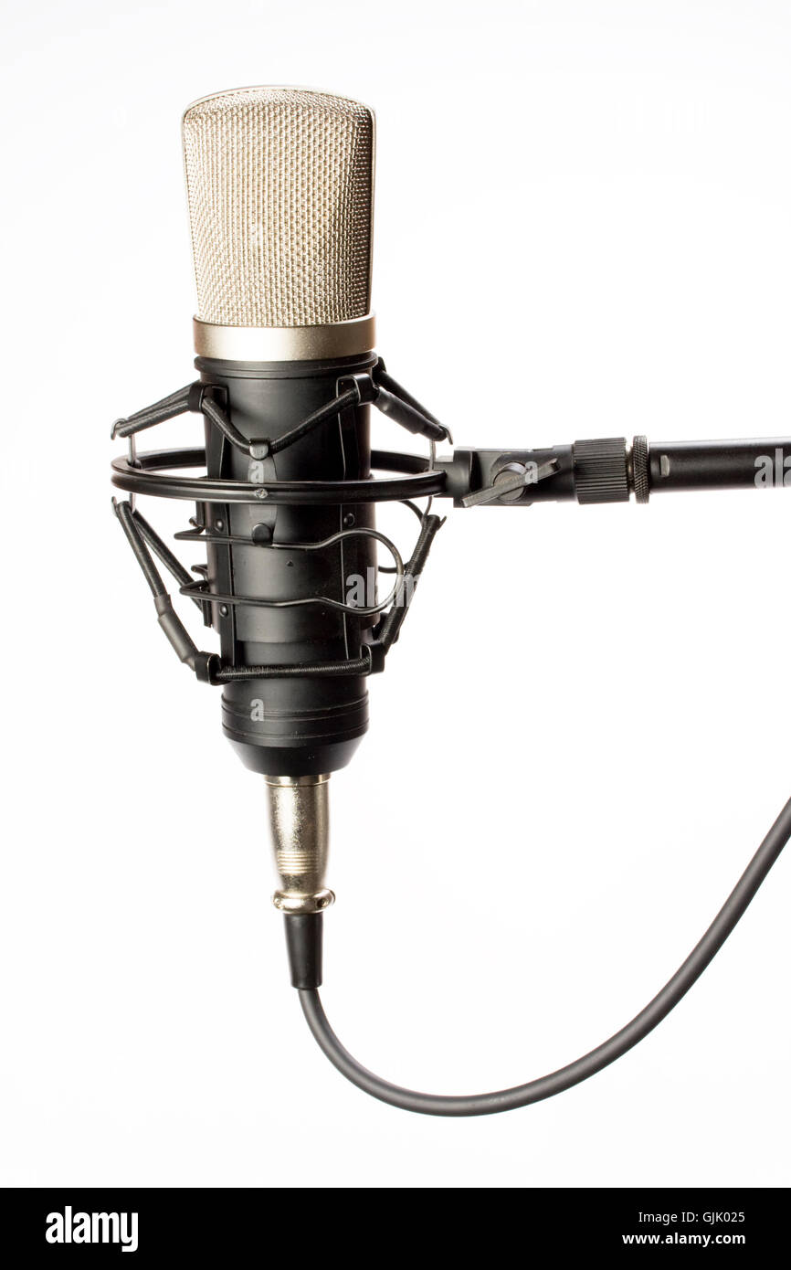 studio audio microphone Stock Photo - Alamy