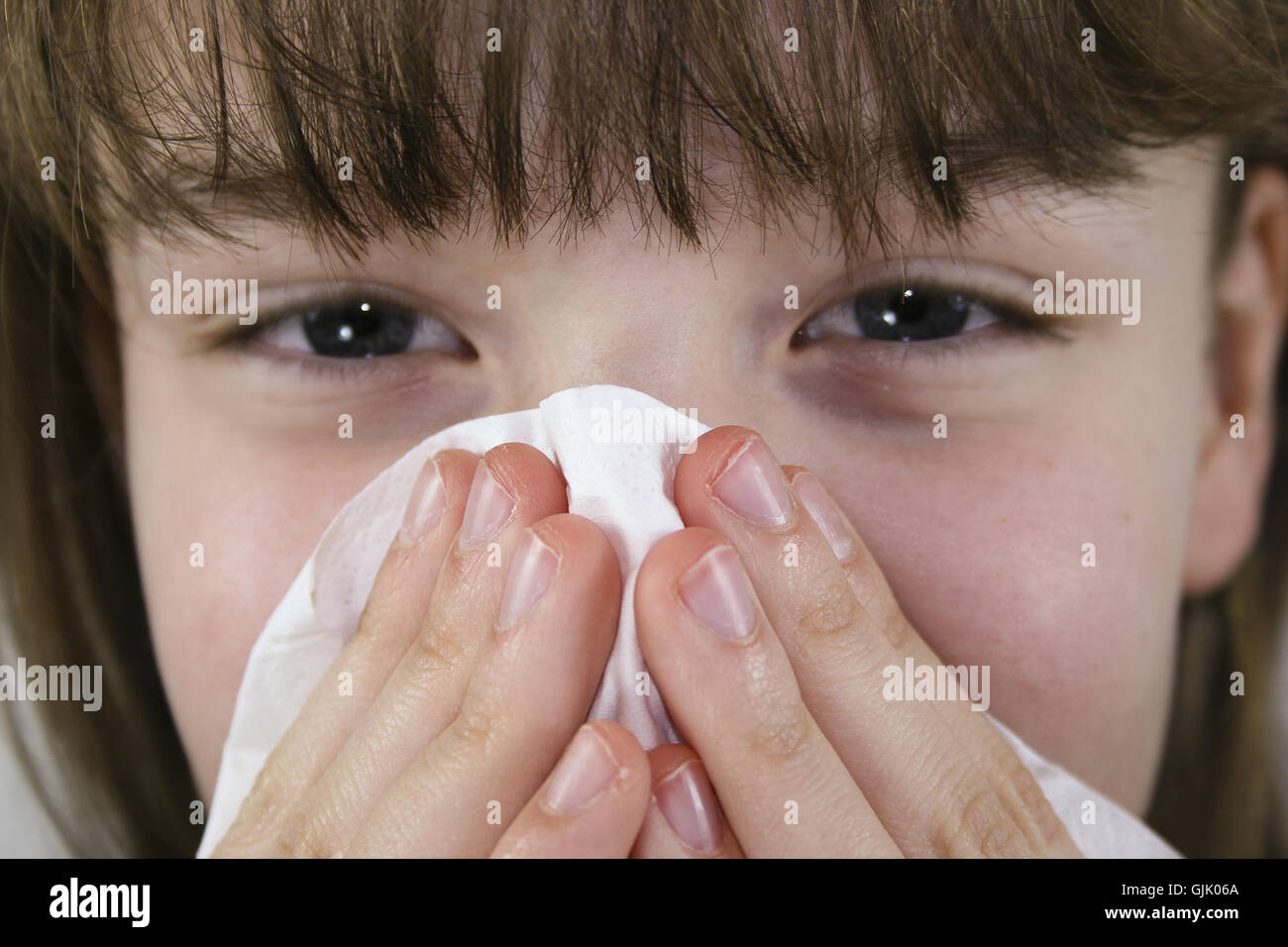 cold catarrh nose Stock Photo - Alamy