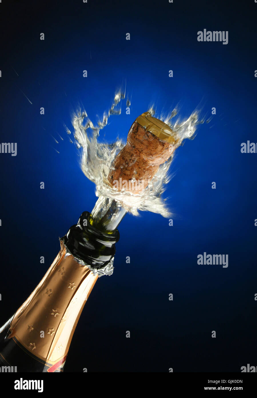 party celebration bottle Stock Photo - Alamy