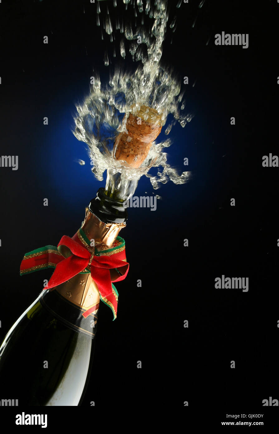 party celebration bottle Stock Photo - Alamy
