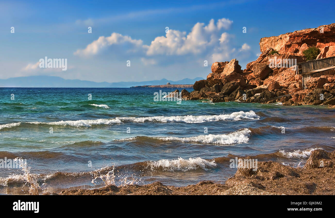 waves spain water Stock Photo - Alamy