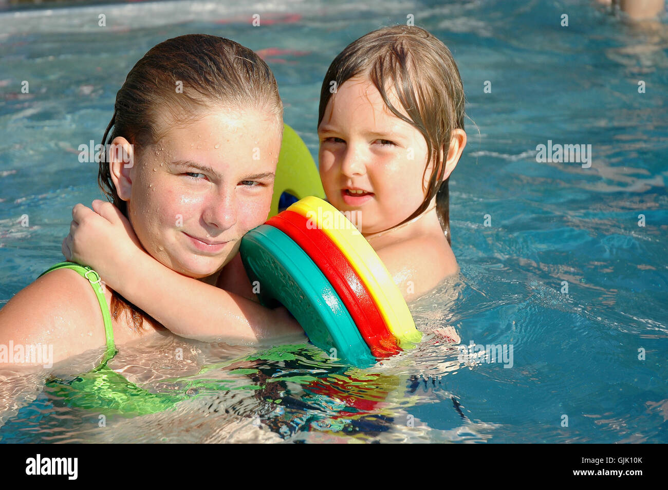 summer summerly pool Stock Photo - Alamy