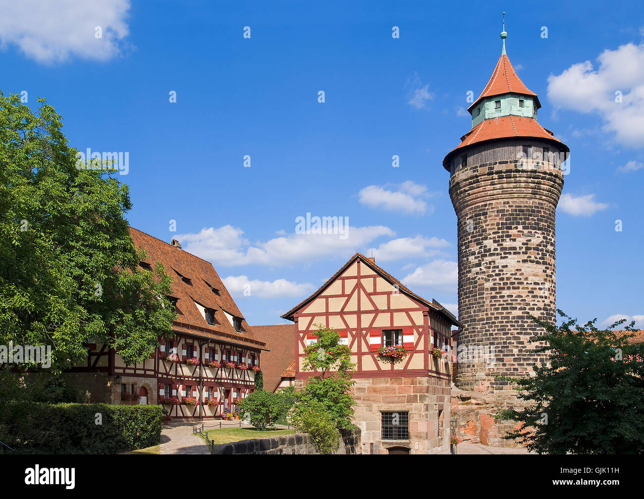 Nuremberg imperial castle hi-res stock photography and images - Alamy