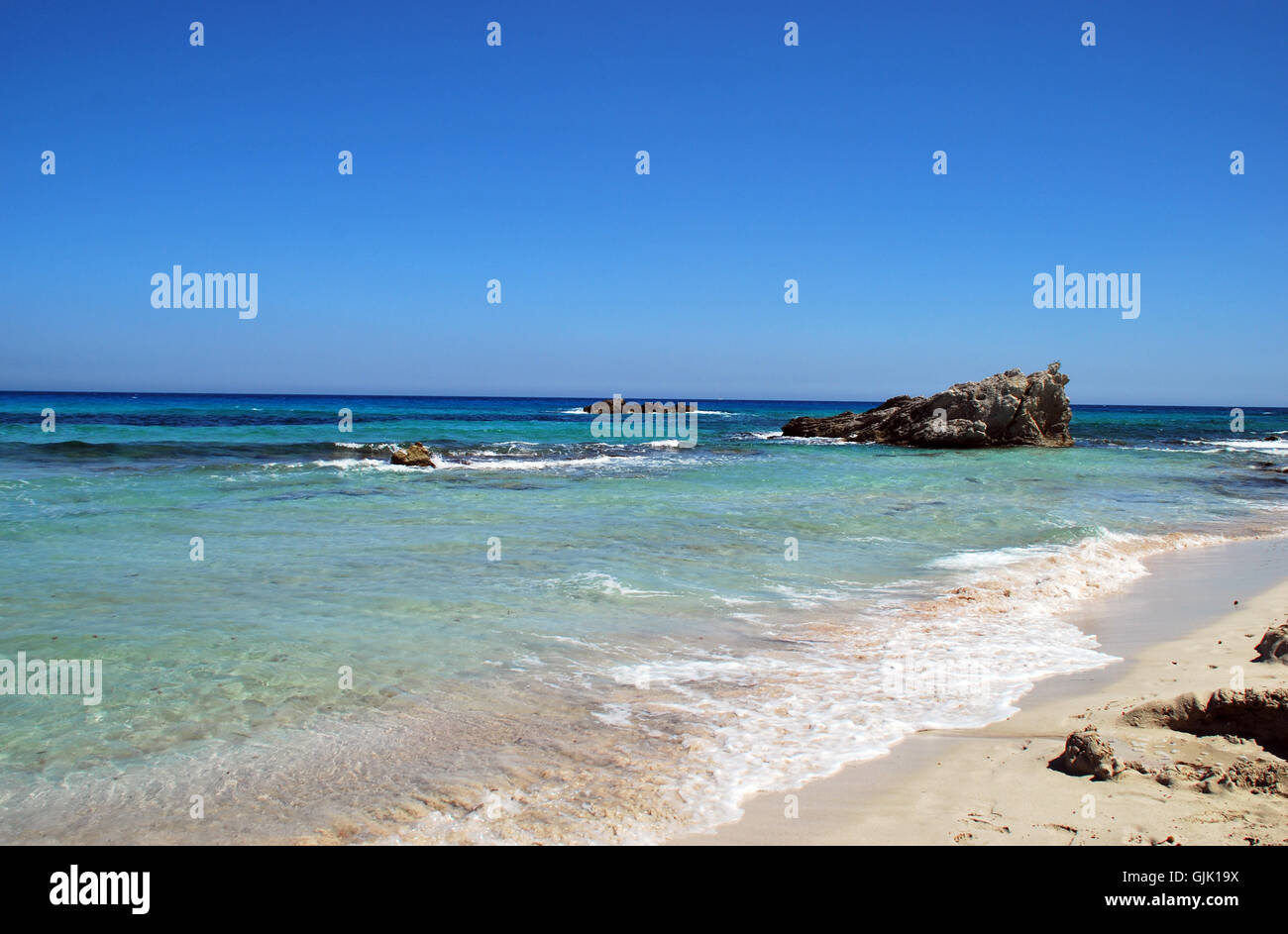 horizon beach seaside Stock Photo - Alamy
